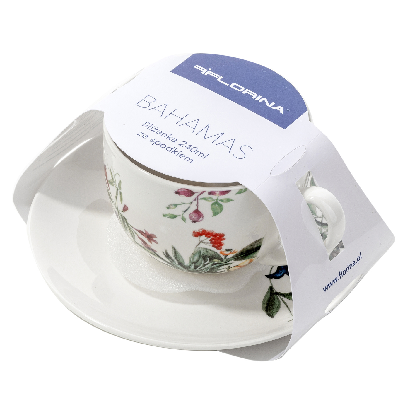 Filiżanka ze spodkiem Florina Bahamas 240 ml - Florina.pl