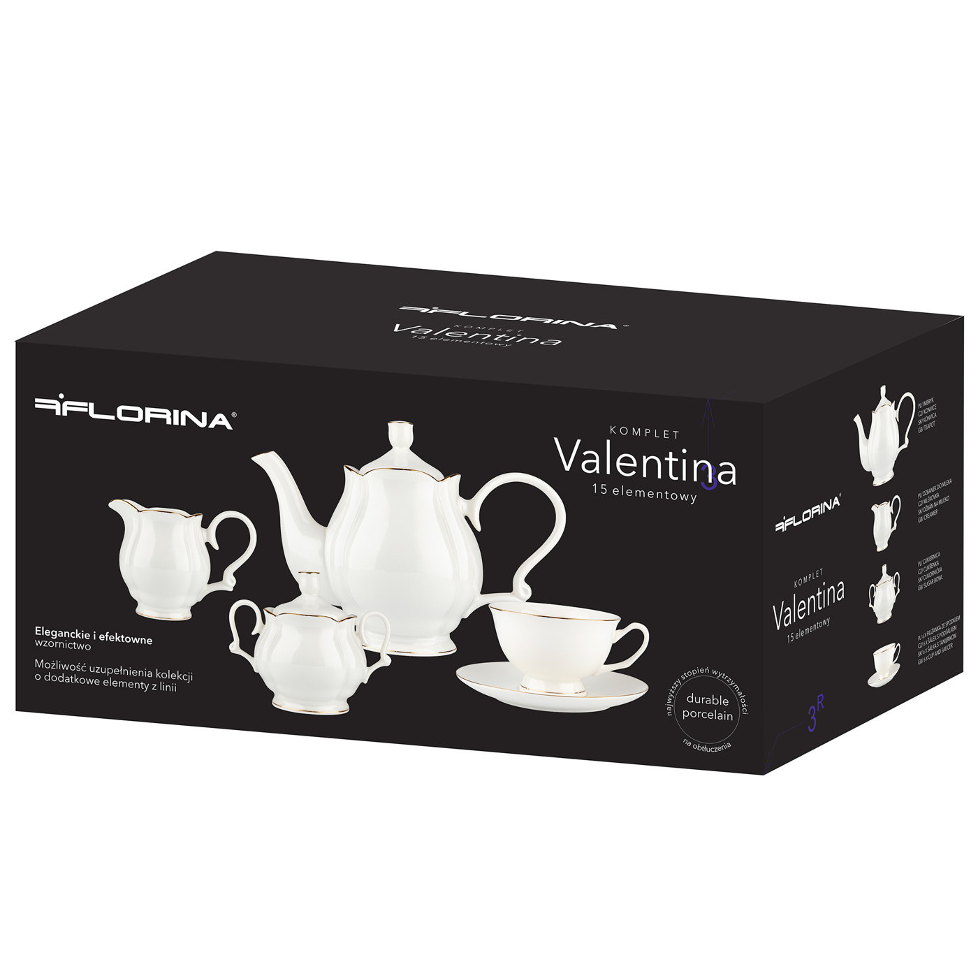 Zestaw kawowy Florina Valentina 6/15 - Florina.pl